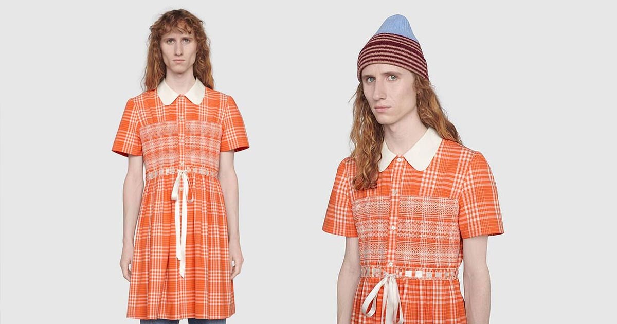 Gucci unveils gender-bending dress for men worth PHP125,600 • PhilSTAR Life