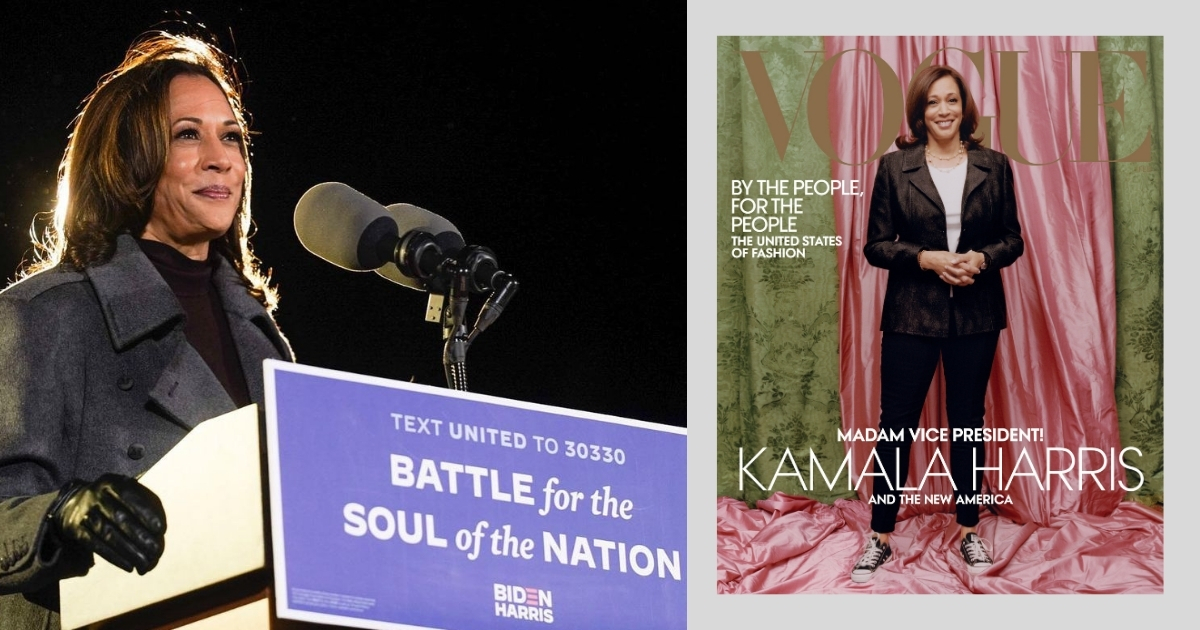 Kamala Harris’ Vogue cover sparks controversy for lacking creativity ...