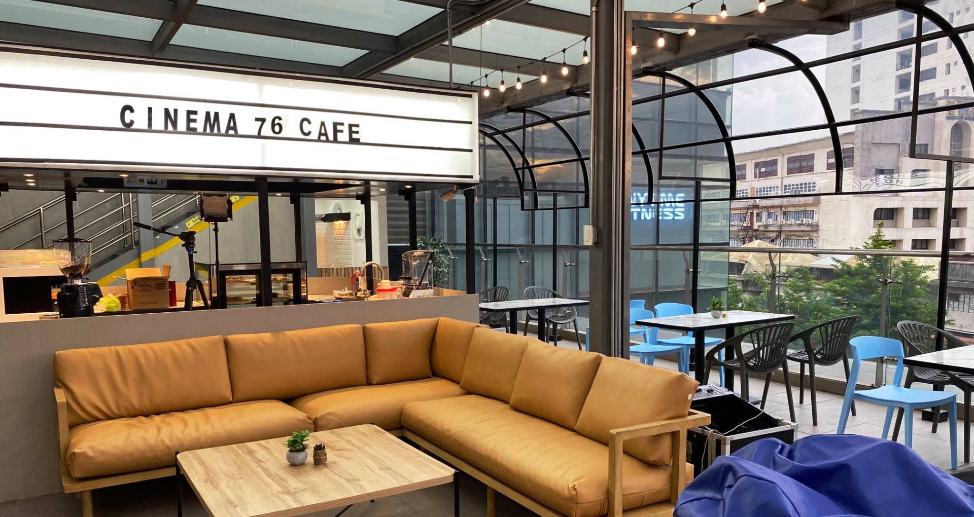 LOOK: Cinema '76 Cafe, an al fresco movie-themed coffee shop in Quezon ...