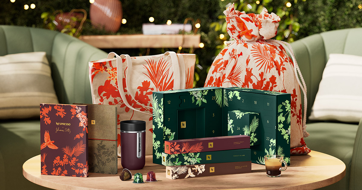 A festive celebration at home inspired by Nespresso’s forest-themed ...