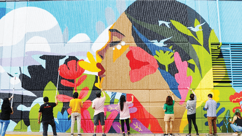 Robinsons Galleria’s sustainability mural: A love letter to the ...