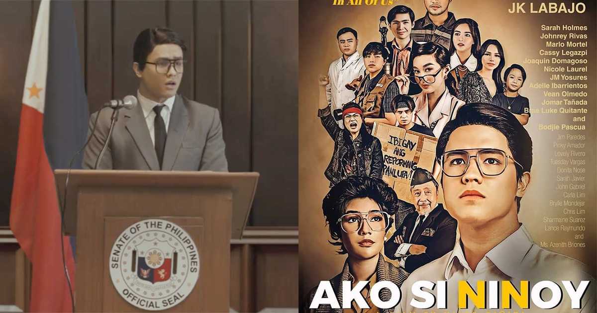 'Ako si Ninoy,' a film featuring JK Labajo as Benigno Aquino Jr., is ...