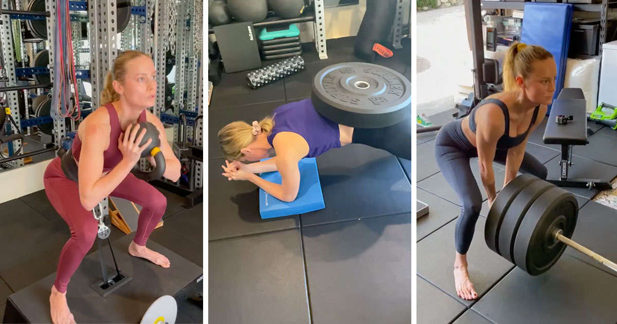 Getting into ‘super’ shape: Brie Larson gears up for ‘Captain Marvel 2 ...