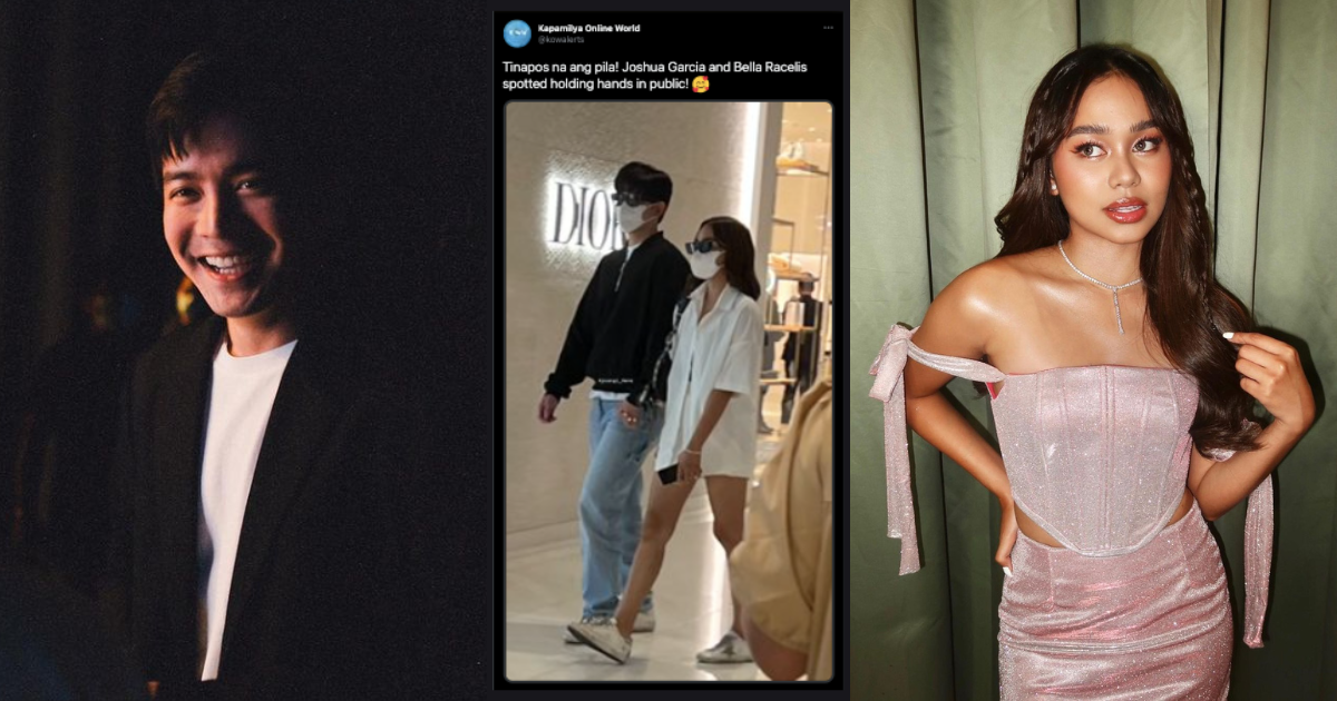 TRENDING: Joshua Garcia, Bella Racelis spotted holding hands at the ...