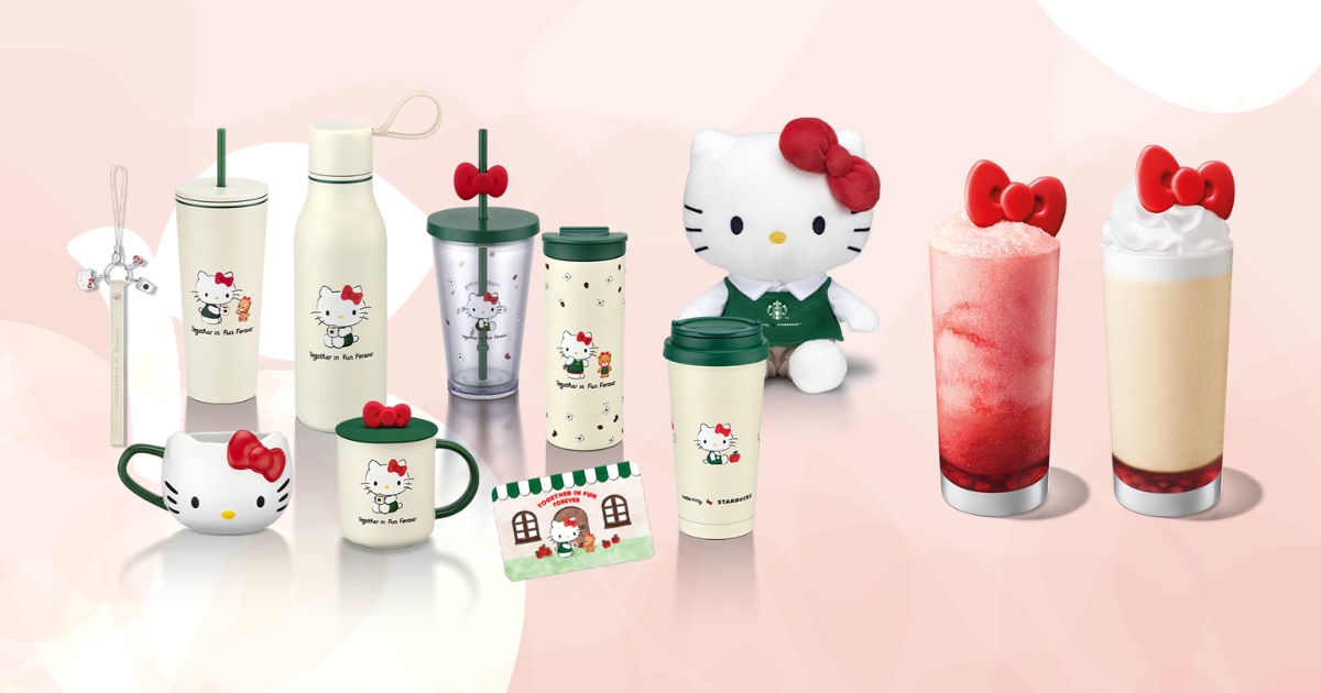 LOOK: The new Starbucks x Hello Kitty collection is here • PhilSTAR Life