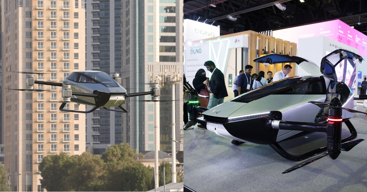 WATCH: Chinese 'flying car' makes historic public flight in Dubai ...