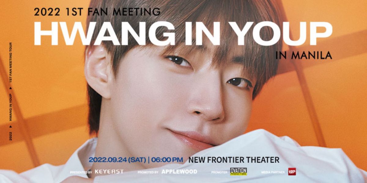 Hwang In Youp returns to Manila on Sept. 23 for first official fan meeting • PhilSTAR Life