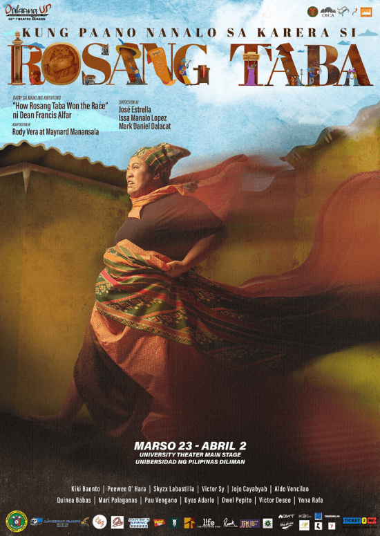 Dulaang UP to return on stage with play 'Kung Paano Nanalo sa Karera si ...