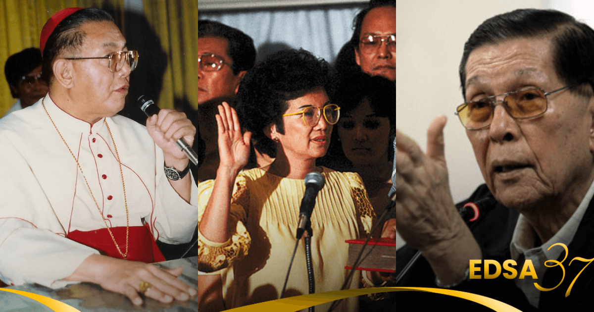 LIST: Memorable quotes from key personalities of 1986 EDSA People Power ...