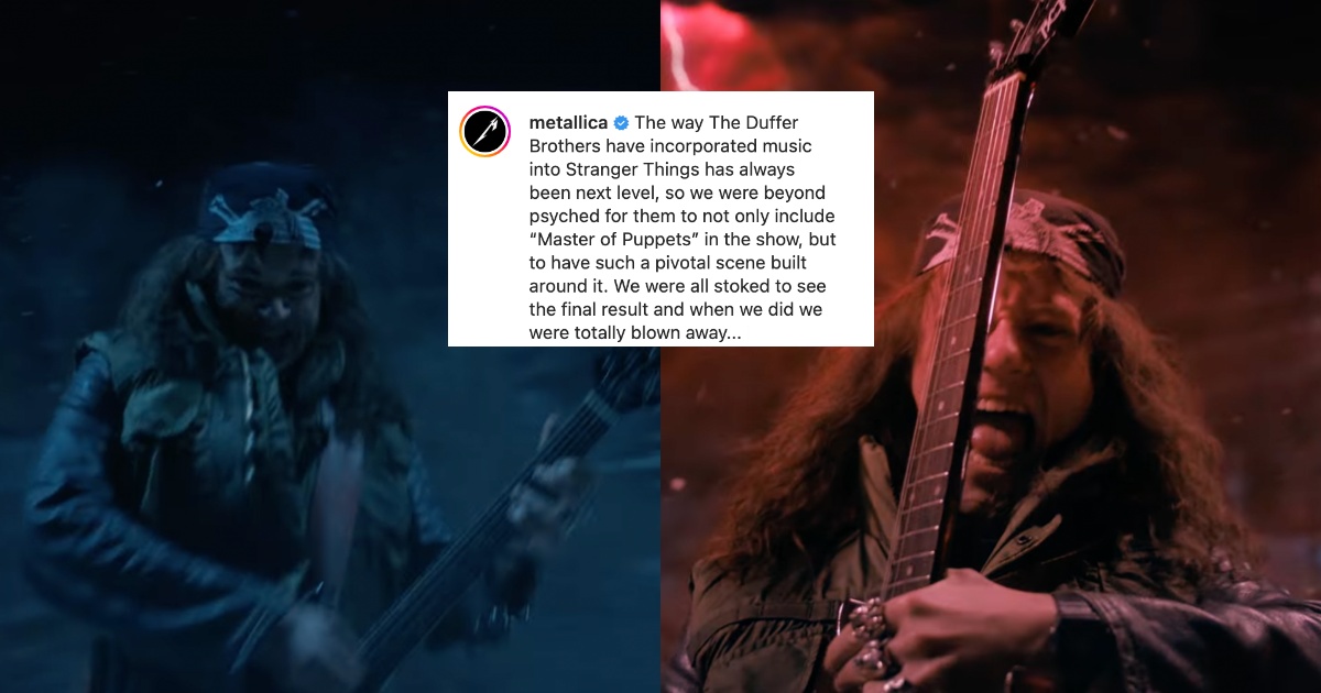 Metallica approves usage of 'Master of Puppets' in 'Stranger Things 4 ...