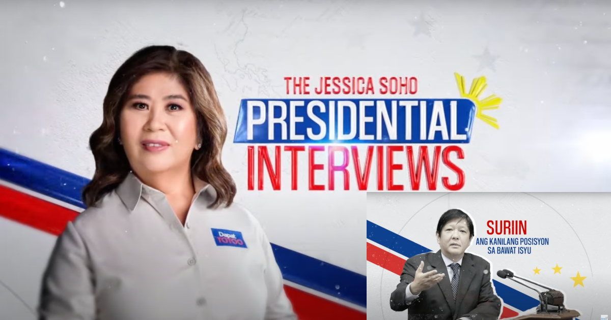 Marcos Jr. camp says he declined interview with Jessica Soho as she's ...