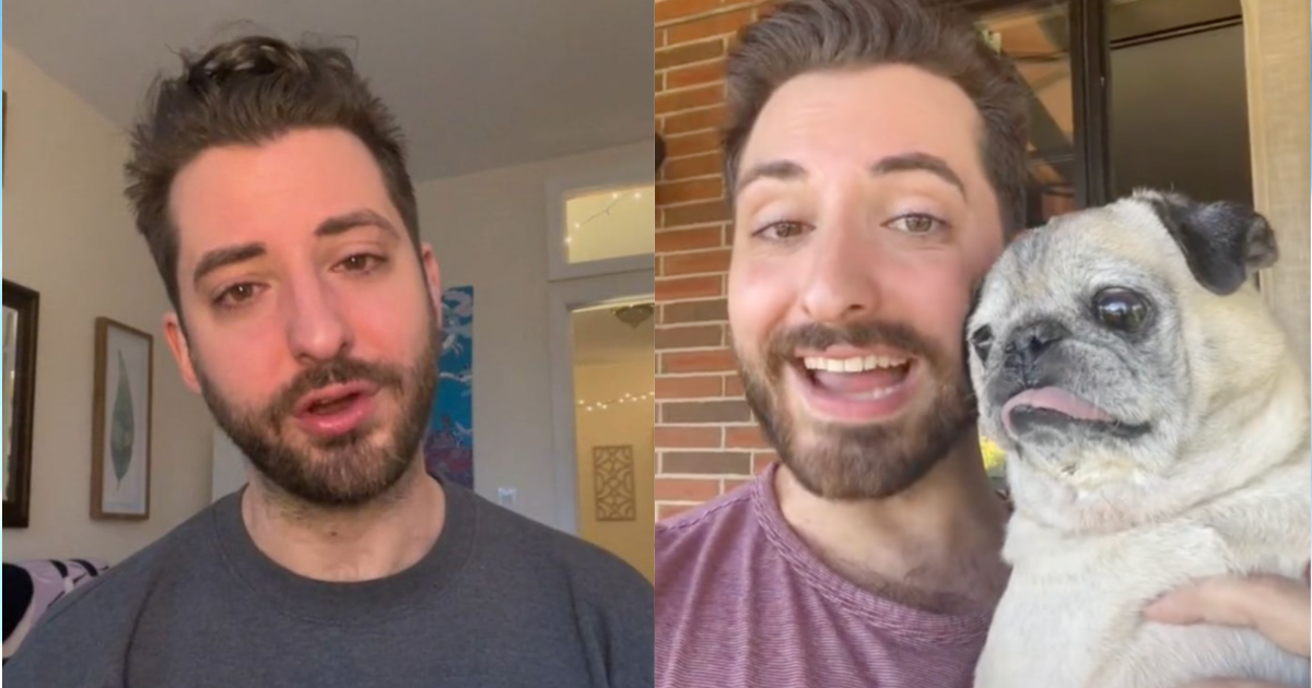 Noodle—the TikTok-famous pug known for 'Bones or No Bones'—dies at 14 ...