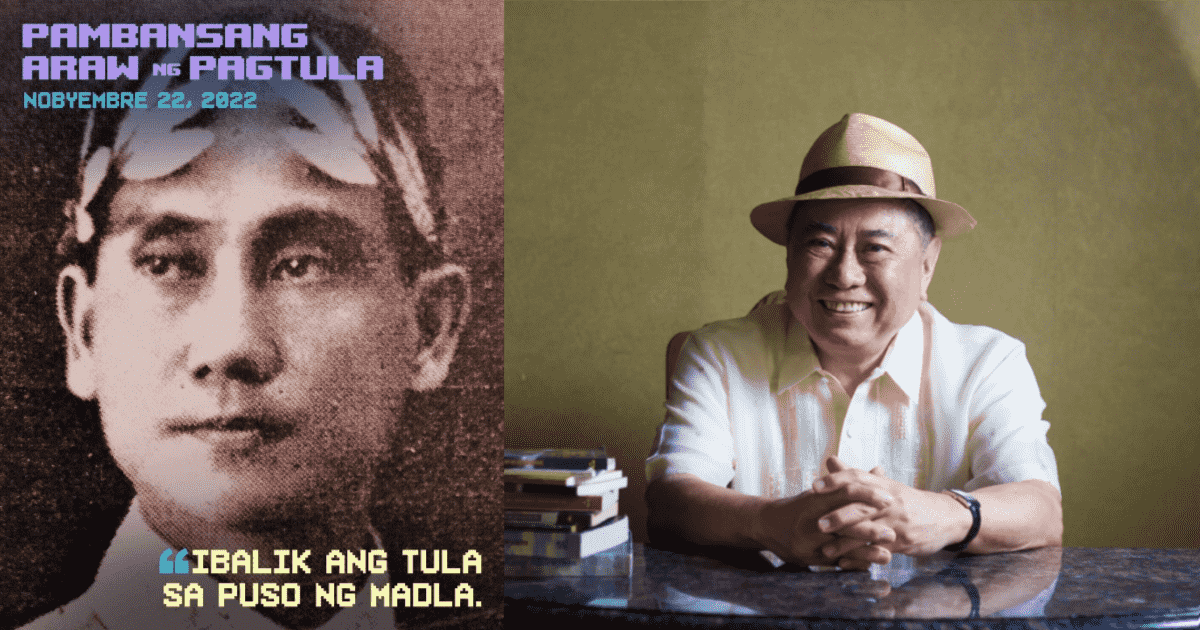 Virgilio Almario leads first-ever National Poetry Day celebration in ...