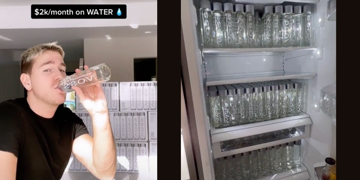Influencer flexes he spends P103,000 on bottled water monthly, and the ...