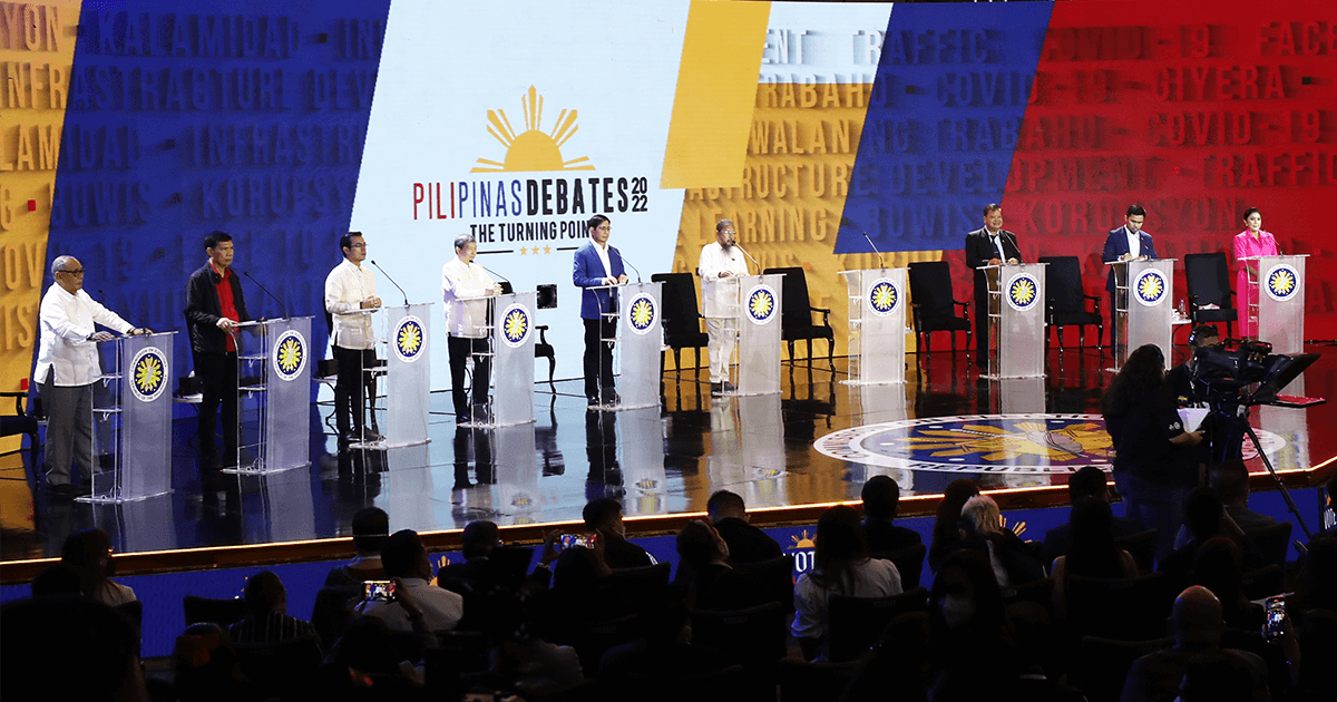 LIVE UPDATES: The second Comelec PiliPinas presidential debates ...