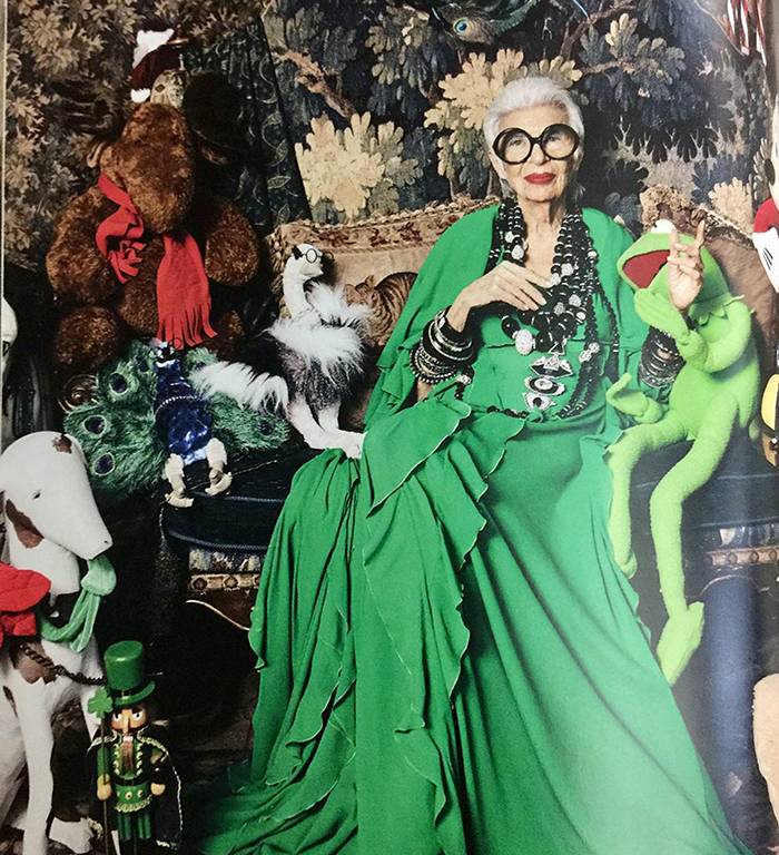 An encounter with the late Iris Apfel, the world's oldest teenager ...