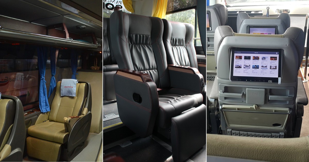 LIST: Premium buses to drive you through a relaxing out-of-town trip in ...