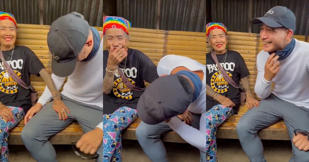 Internet divided as Apo Whang-Od touches Piolo Pascual's crotch ...