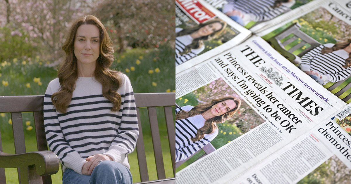 Britain in shock after Kate Middleton's cancer announcement • PhilSTAR Life