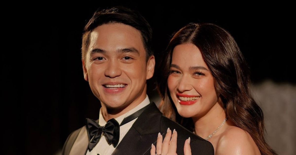 Bea Alonzo, Dominique Roque celebrate their engagement in Singapore ...