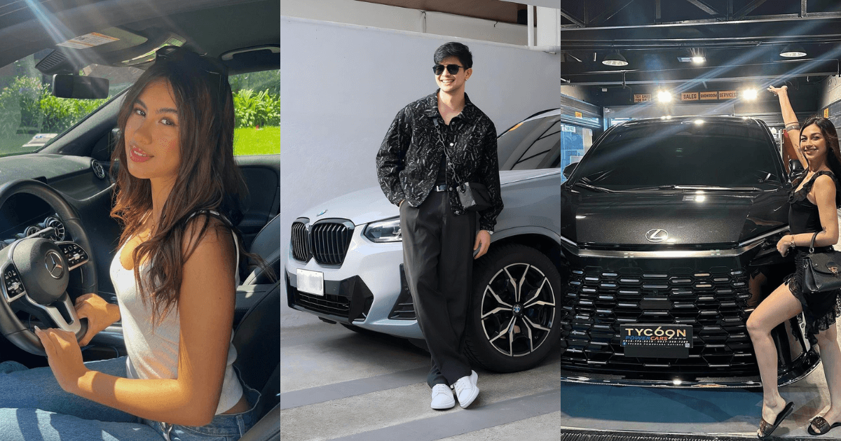 LOOK: Stunning luxury cars owned by young Filipino celebrities ...