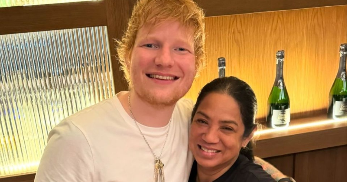 Ed Sheeran enjoys Filipino food with renowned chef Margarita Forés ...