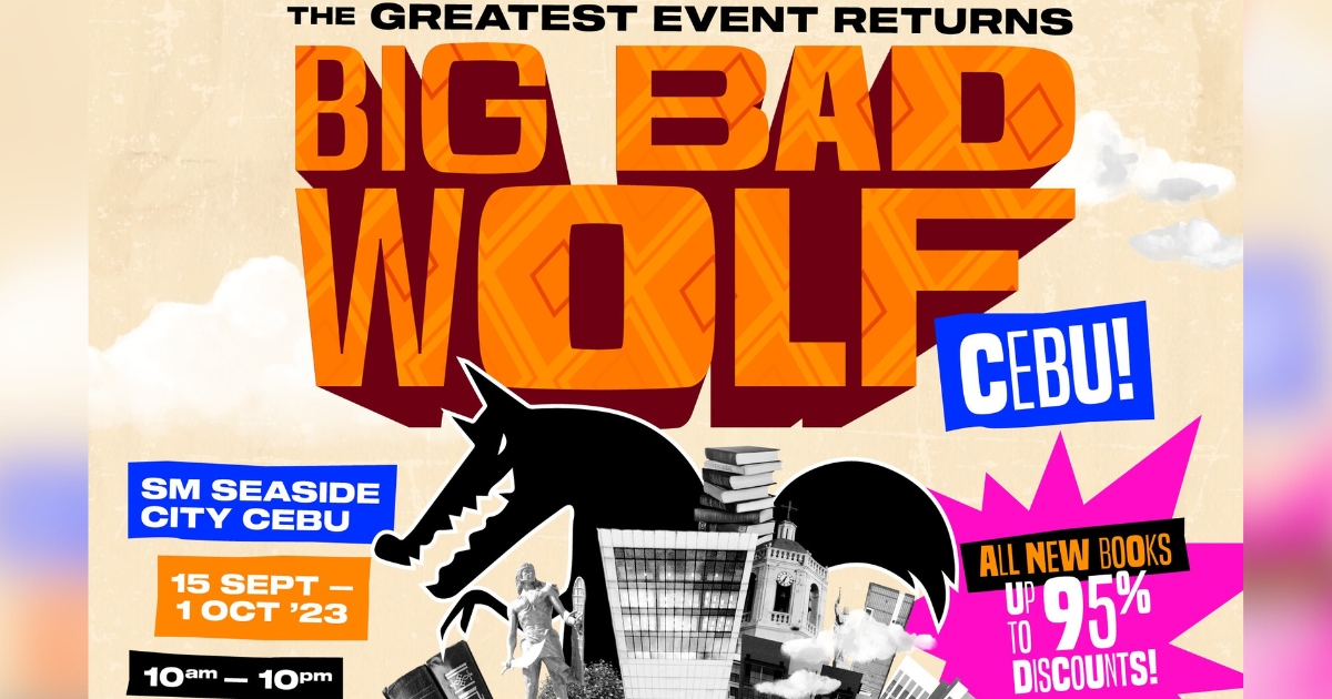 After 4 years, Big Bad Wolf book sale is returning to Cebu • PhilSTAR Life