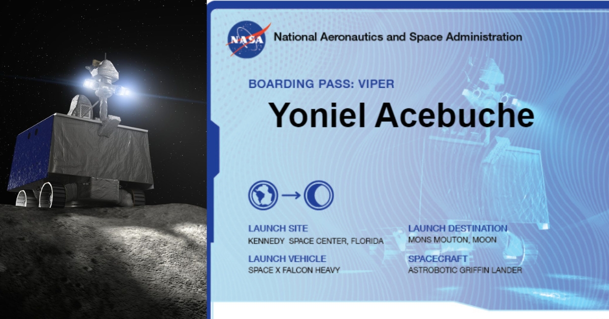 Send your name to the moon through NASA's VIPER rover—here's how ...