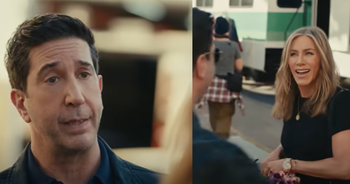 WATCH: 'Friends' stars Jennifer Aniston, David Schwimmer reunite for ...