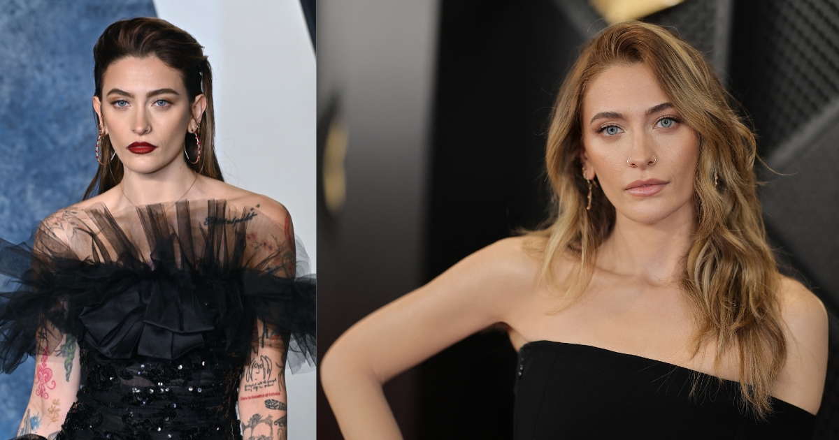 How Paris Jackson covered all 80 of her tattoos for the 2024 Grammy ...