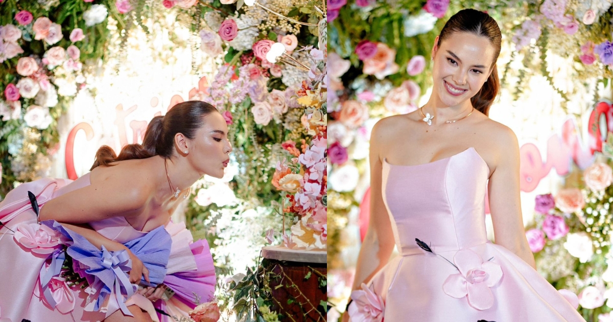 LOOK: Catriona Gray gets a surprise debut party for her 30th birthday ...
