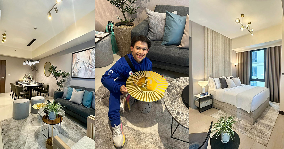 LOOK: Carlos Yulo's P32 million three-bedroom condo prize from ...