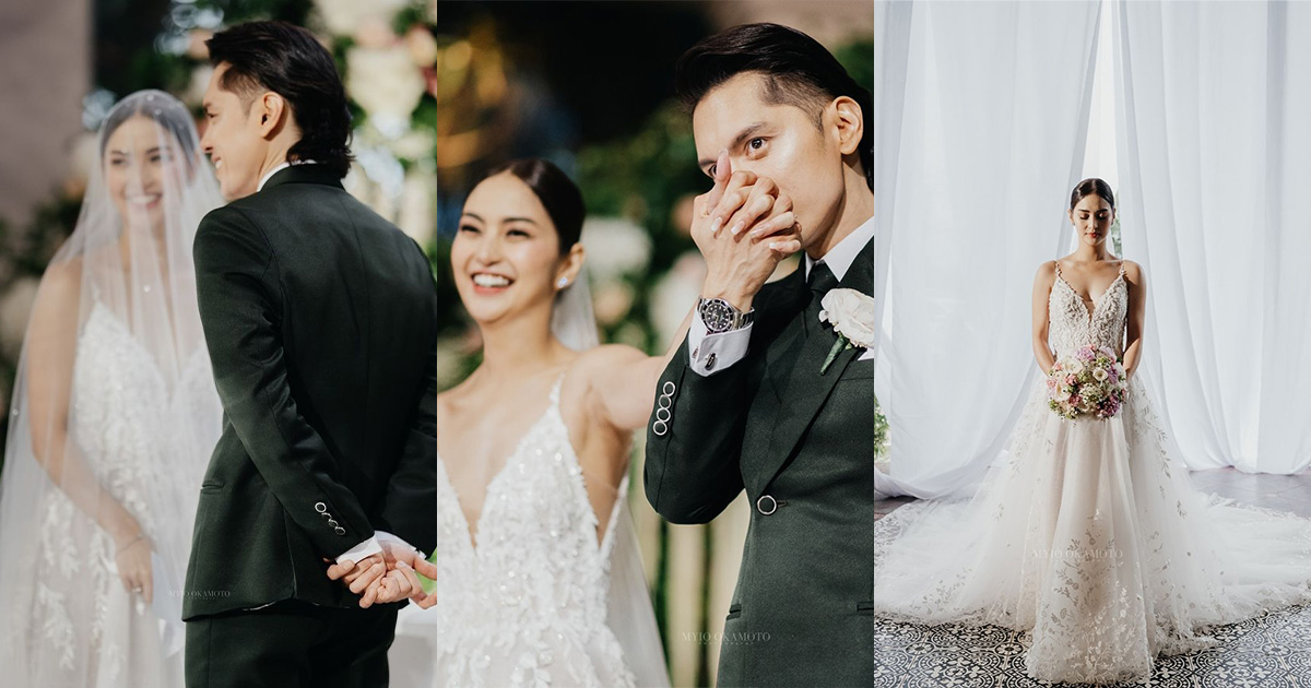 Carlo Aquino, Charlie Dizon tie the knot in an intimate wedding ...