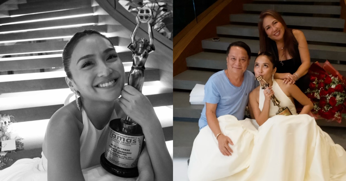 Min Bernardo on daughter Kathryn's FAMAS win: 'Bata ka pa lang, alam mo ...